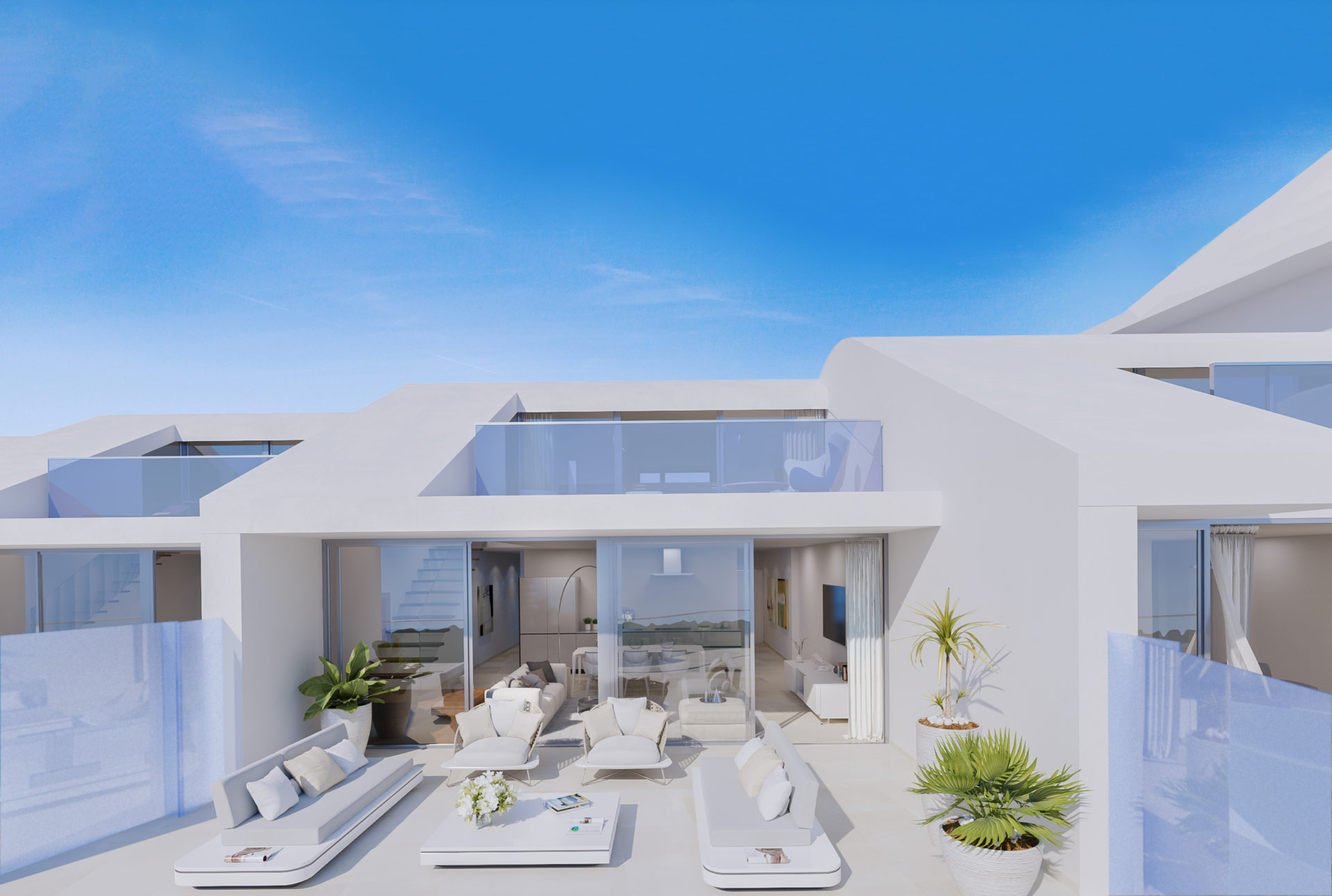 New Mojo Sharing luxury penthouse for sale in Stupa Hills in Benalmádena